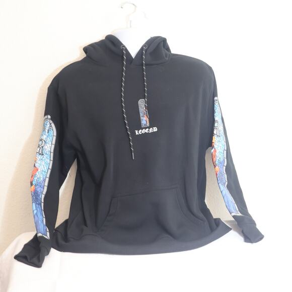 RGSTR | Shirts | Nwt Rgstr Legend Stained Glass Cowboy Hoodie Black ...